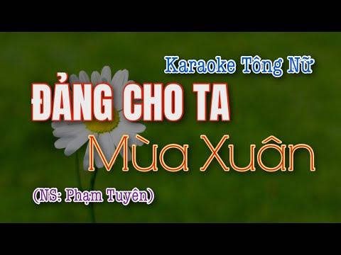 Karaoke Đảng cho ta Mùa Xuân Tông Nữ